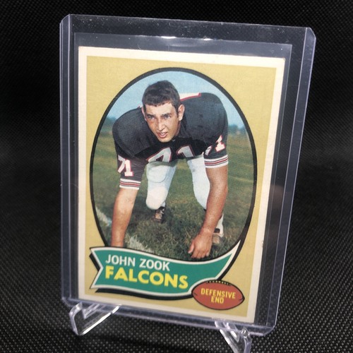 1970 Topps Football #209 John Zook FALCONS | eBay