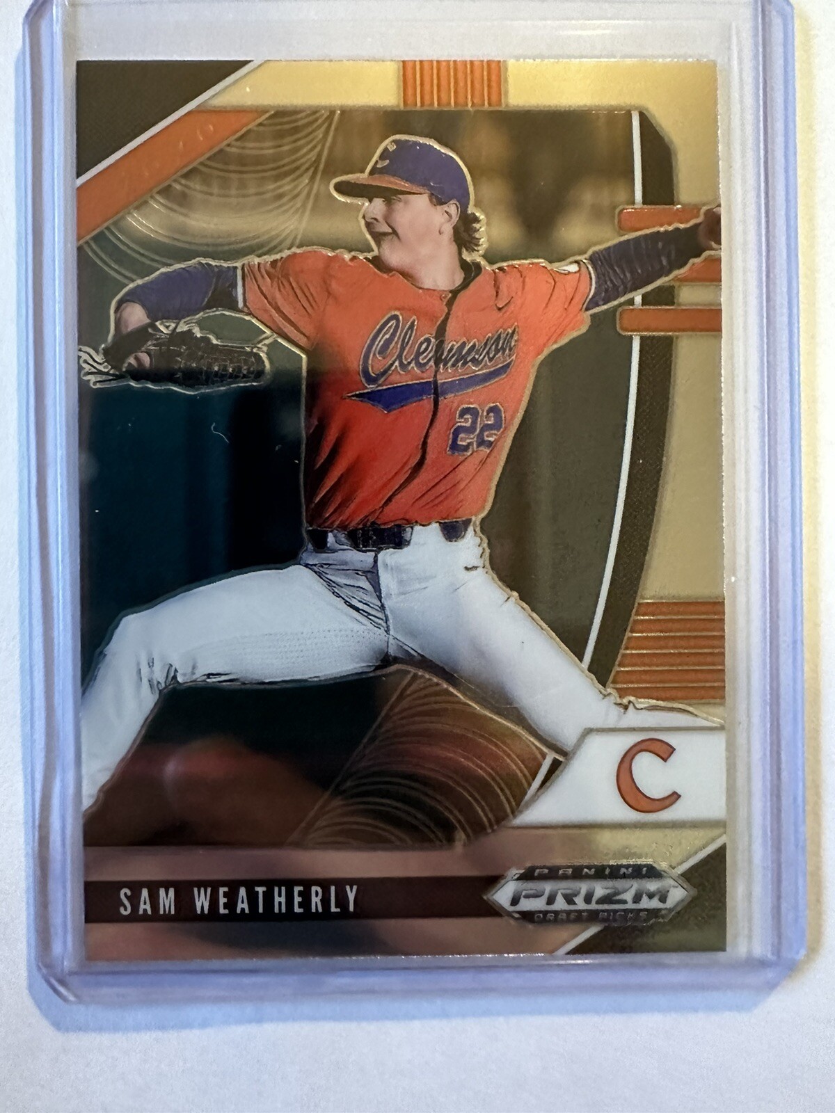 2020 Panini Prizm Draft Picks Sam Weatherly RC Clemson Tigers #PDP81 | eBay