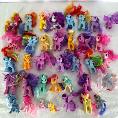 My Little Pony MLP Figure Lot Mixed Characters Hasbro Bundle Preowned ...