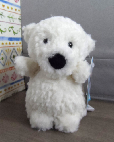 Jellycat ~ Wee Polar Bear ~ White Fluffy Mini Kawaii Soft Toy ~ WEE6PB ...