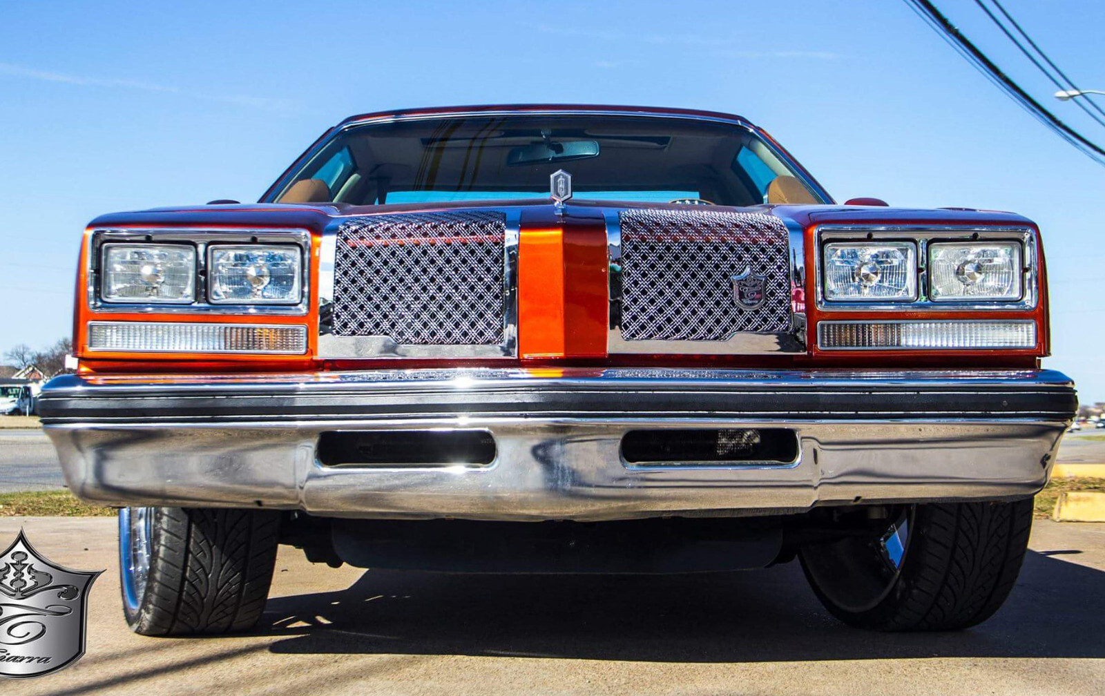 1976-1977 Oldsmobile Cutlass Supreme Chrome Grill Dual Weave Mesh ...