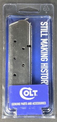 Colt 1911 45 ACP 7 rd Stainless Magazine Government/Commander ...