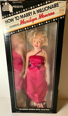 Marilyn Monroe Doll How To Marry A Millionaire Movie Collection 16 Inch ...