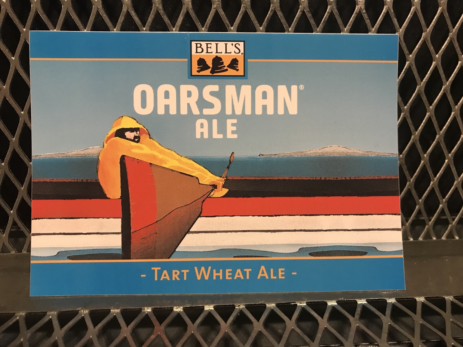 BELLS BREWERY Michigan ~ 3.5 X 5 OARSMAN ALE Tart Wheat Craft Beer ...
