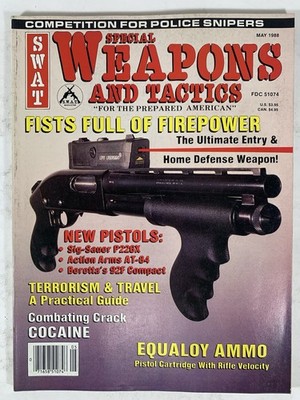 SWAT Survival Weapons and Tactics Magazine Combat May 1988 | eBay