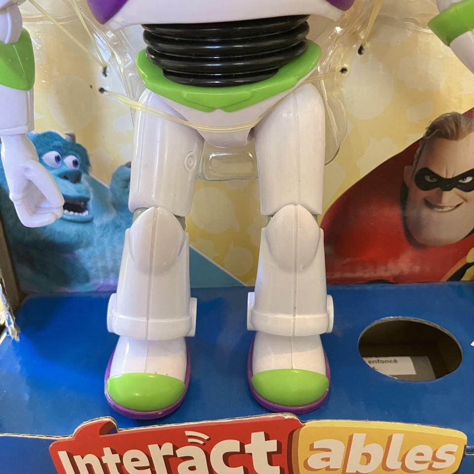 Disney Pixar Interactables Buzz Lightyear Action Figure Toy Story ...