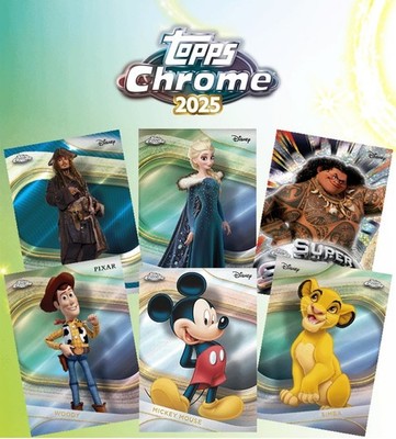 2025 Topps Chrome Disney - Complete Your Set - Base #1-200 | eBay