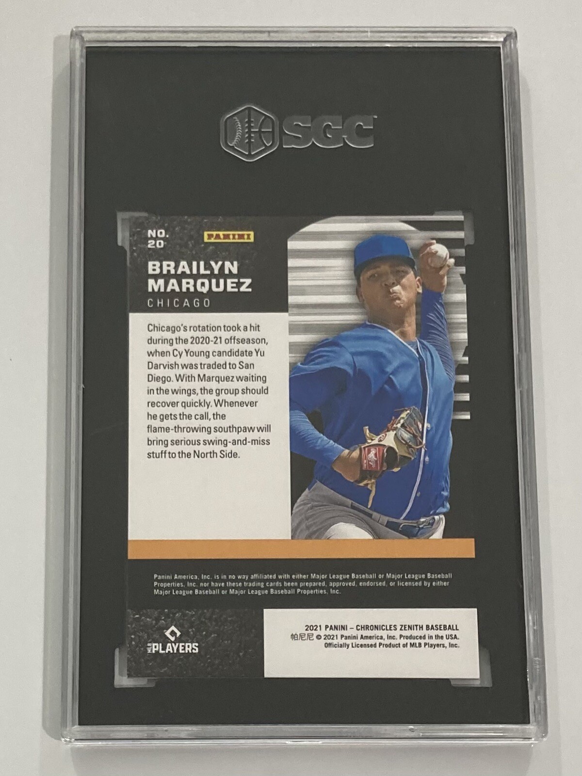 2021 Panini Chronicles - Zenith Brailyn Marquez #20 (RC) for sale ...