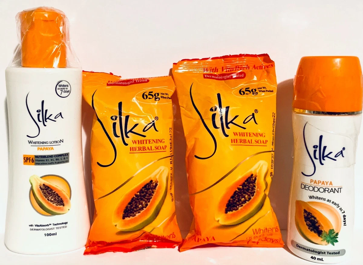 Silka Papaya Soap Sachet