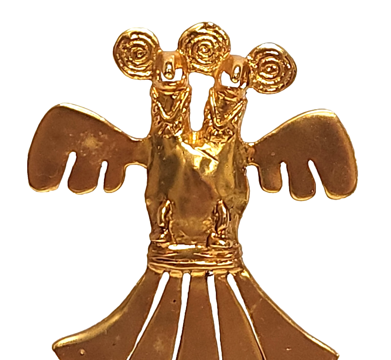 Alva Museum Replica Columbian Double Headed Eagle Gold Tone Brooch ...