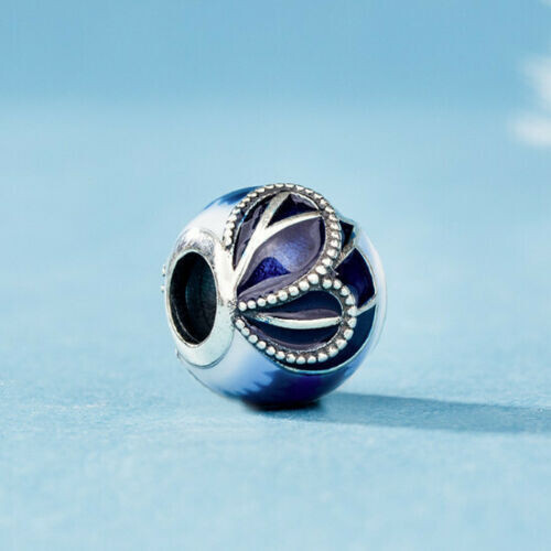 NEW AUTHENTIC PANDORA S925 ALE Butterfly Wing Blue Enamel Charm ...