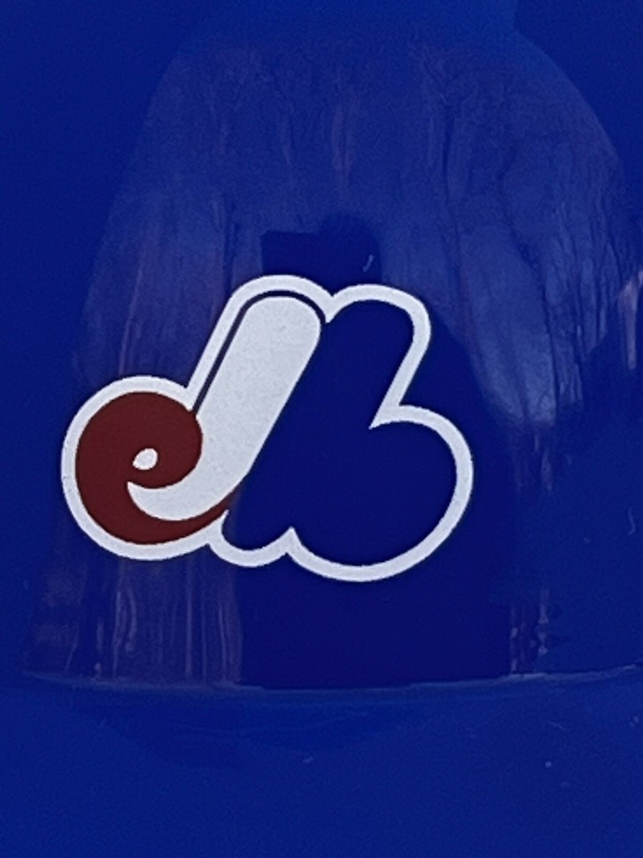 Vintage Montreal Expos 5.5" Mini Baseball Helmet Plastic Ice Cream Bowl ...