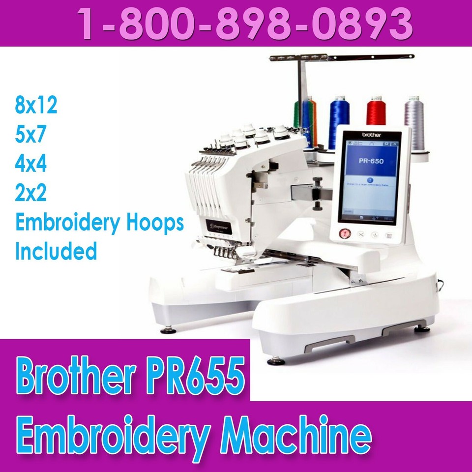 Brother Embroidery Machine PR655 Embroidery Machine | eBay