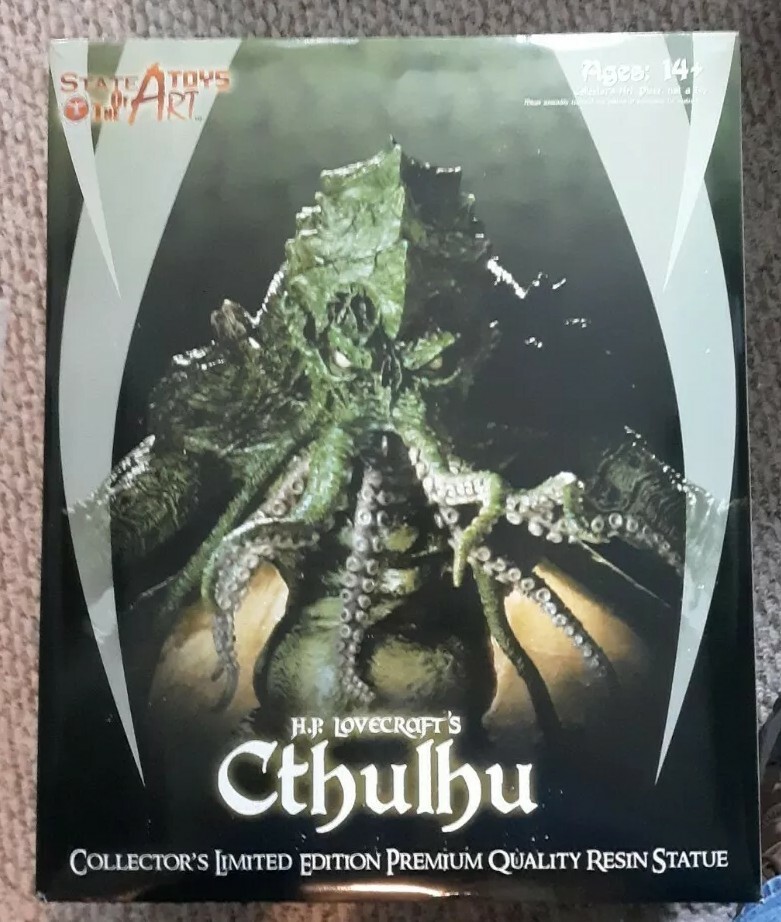 Nightmares of Lovecraft 14" Cthulhu Statue Red Variant Xtra rare 69/100 ...