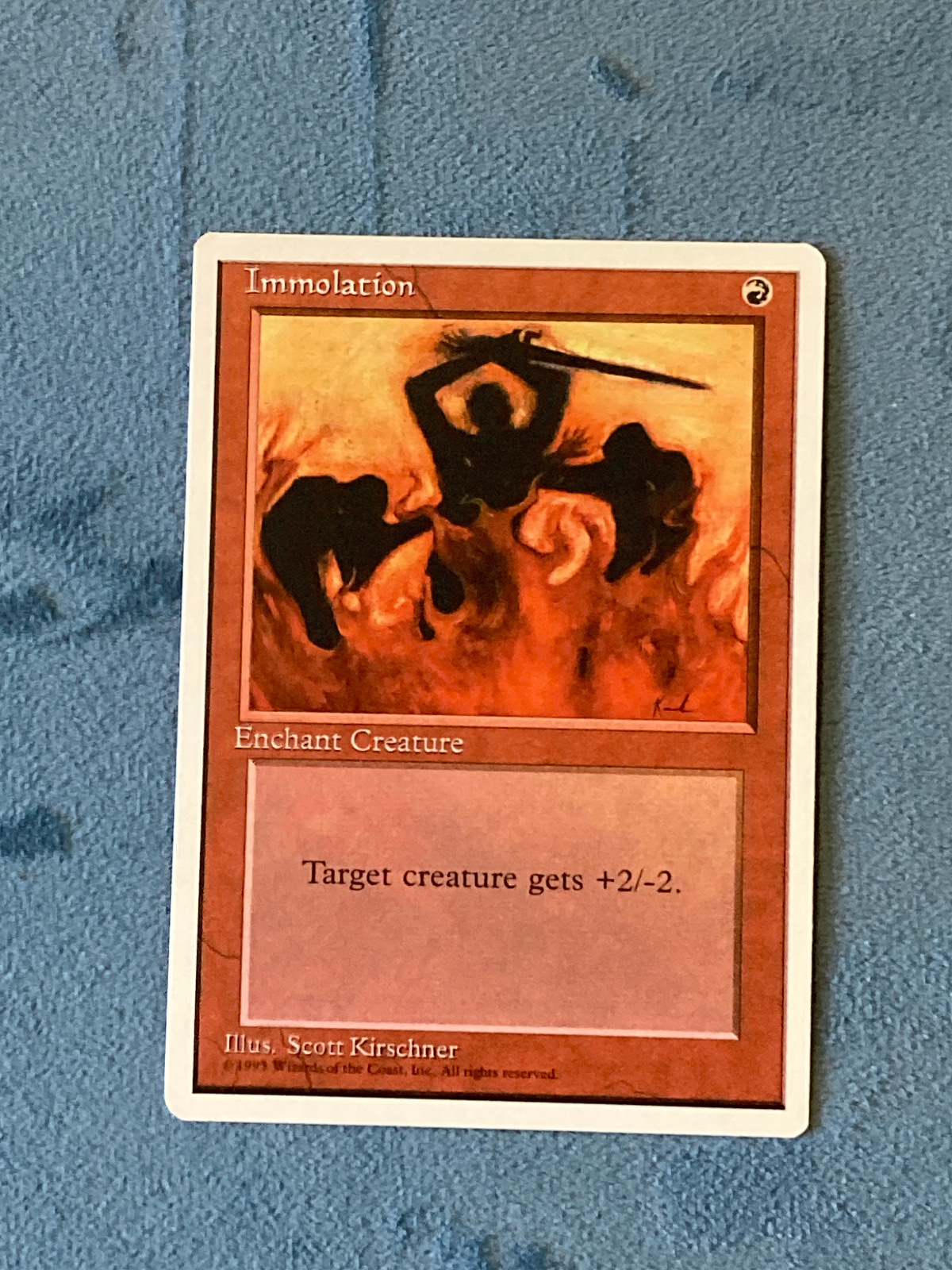 Immolation, Fourth Edition, Magic the Gathering MTG | eBay
