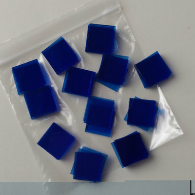 Square Area Plastic Counters- 25mm- New Pack 60 blue tiles | eBay UK