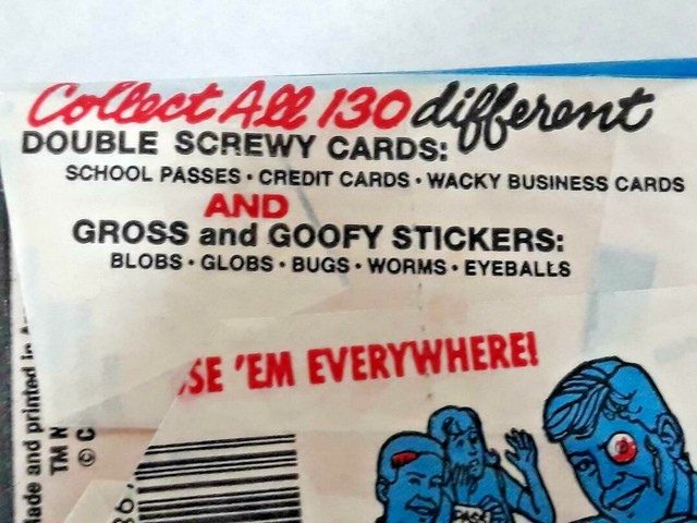Vintage 1990 Nasty Tricks Unopened Trading Card Pack for sale online | eBay