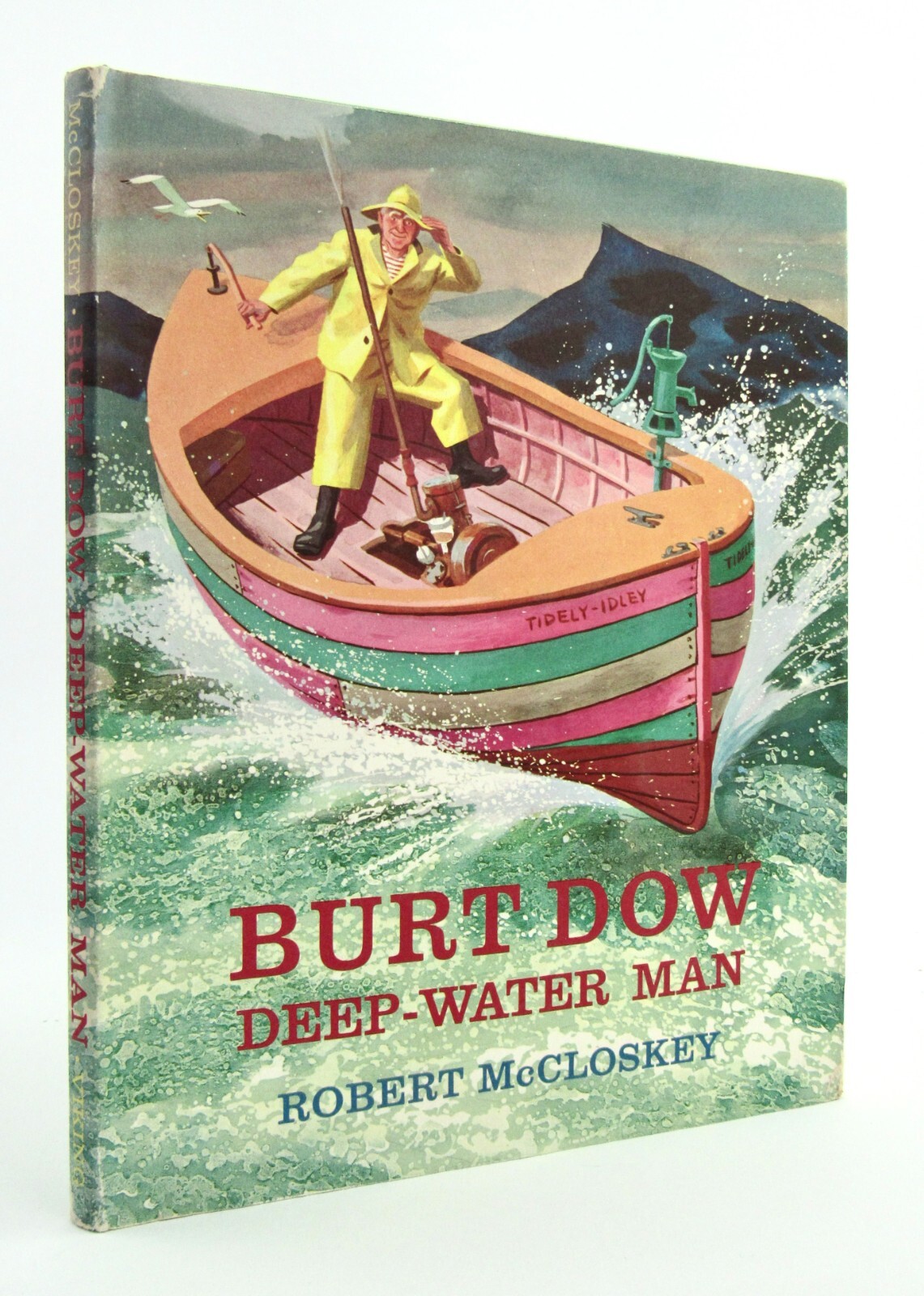 BURT DOW DEEP-WATER MAN Robert McCloskey 1963 First Edition HBDJ Nr ...