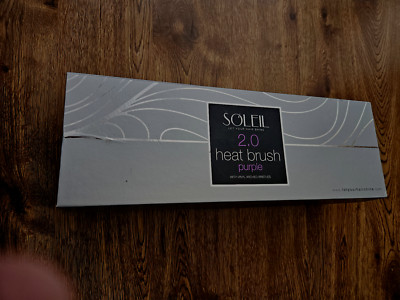 Soleil Styling Comb Heat Brush Dual Voltage 450 ~ NEW | eBay
