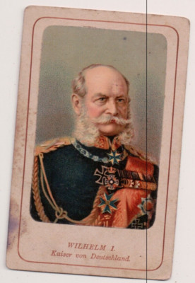 Vintage CDV Kaiser Wilhelm I, German Emperor (Color) | eBay