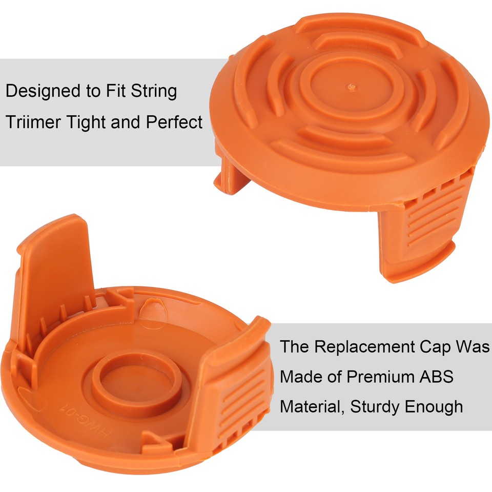 WORX WA0010 Replacement Spool Line Cap For WG166 Grass Trimmer/Edger ...