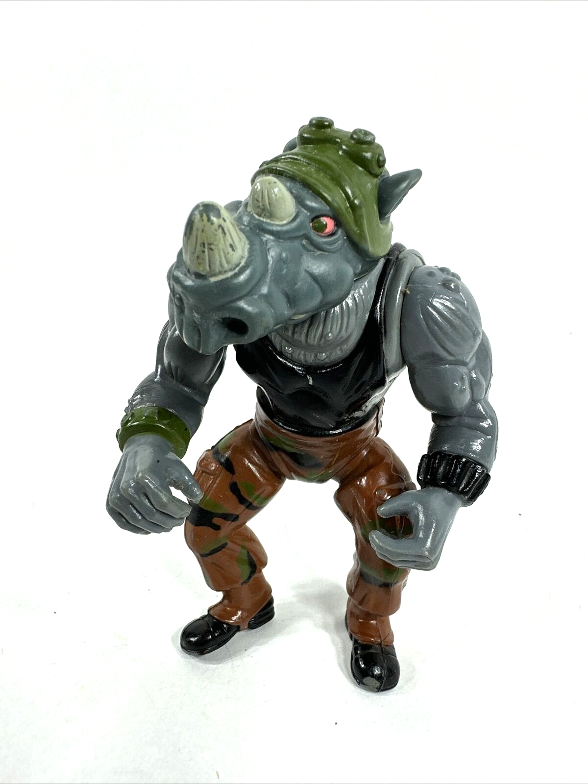 Vintage TMNT 1988 Rocksteady Rhino Action Figure Mirage Studios ...