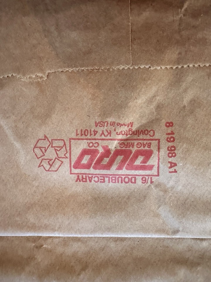 Vintage McCarty’s Pottery signed paper bag | eBay