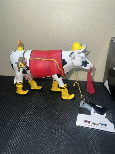 Cow Parade Figurine Udder Cowstruction 7248 Houston 2002 | eBay