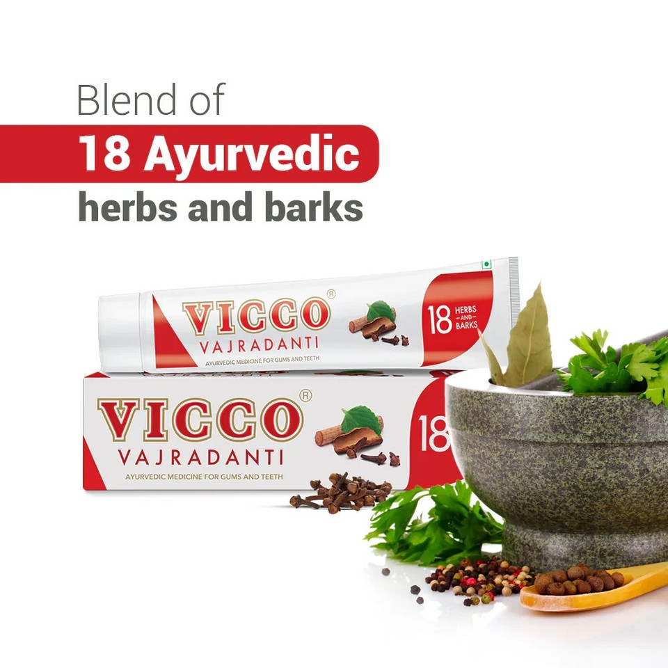 Vicco Vajradanti Toothpaste ,Ayurvedic Herbal Toothpaste | eBay
