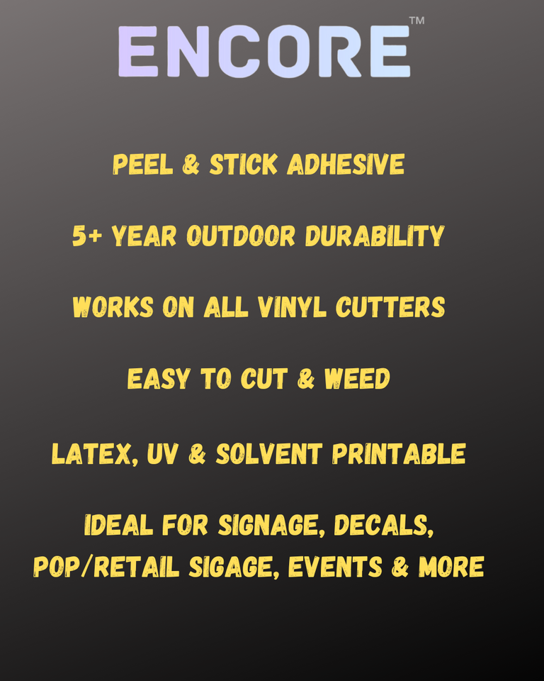 Encore® EFX21 Silver Small Engine Turn Vinyl for Decals/Stickers - MADE ...