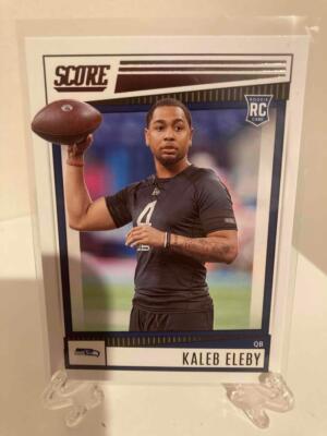 2022 Score #313 Kaleb Eleby Rookie Card Seattle Seahawks | eBay