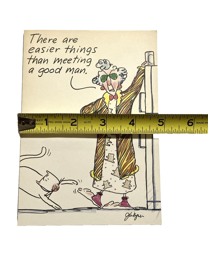 Vintage Rare Shoe Box Hallmark Maxine Humor Greetings Card “Meeting A ...