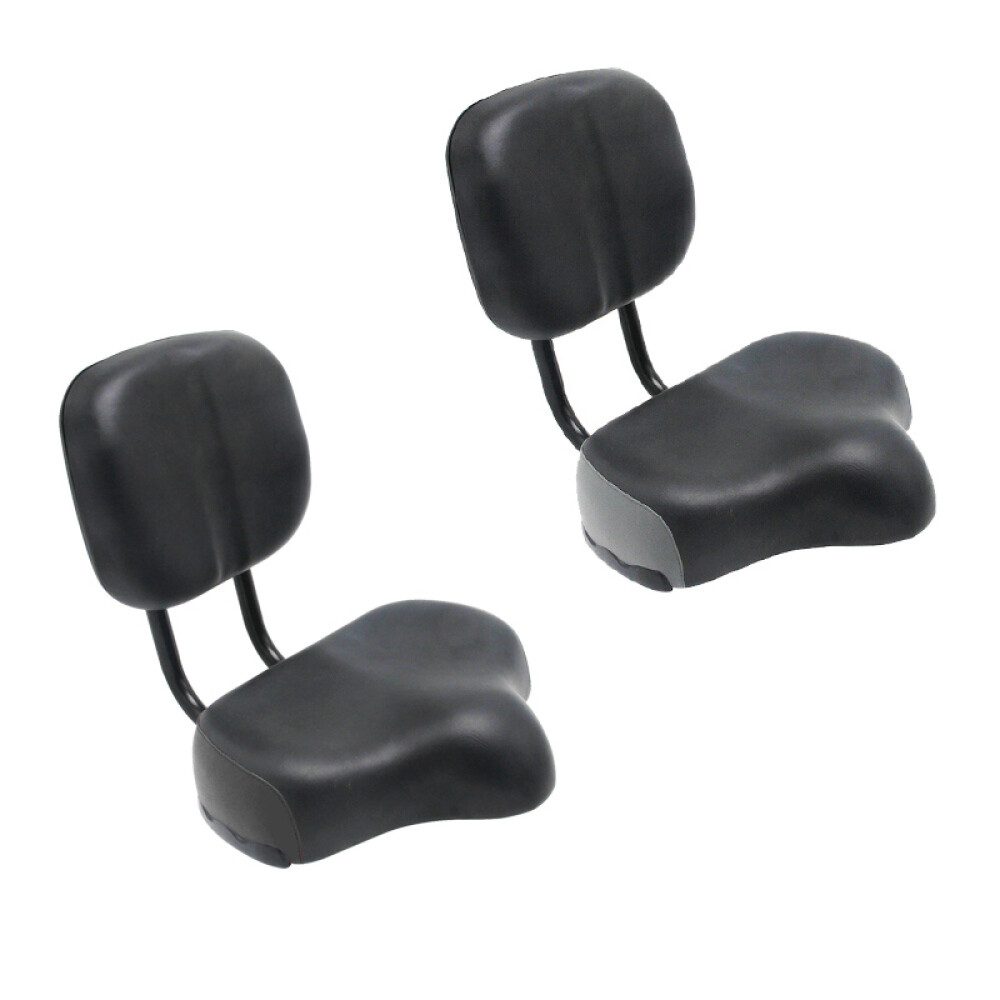 MOONCOOL Backrest Saddle Bike Seat,11.5"x9.5" Bicycle Tricycle Saddle ...