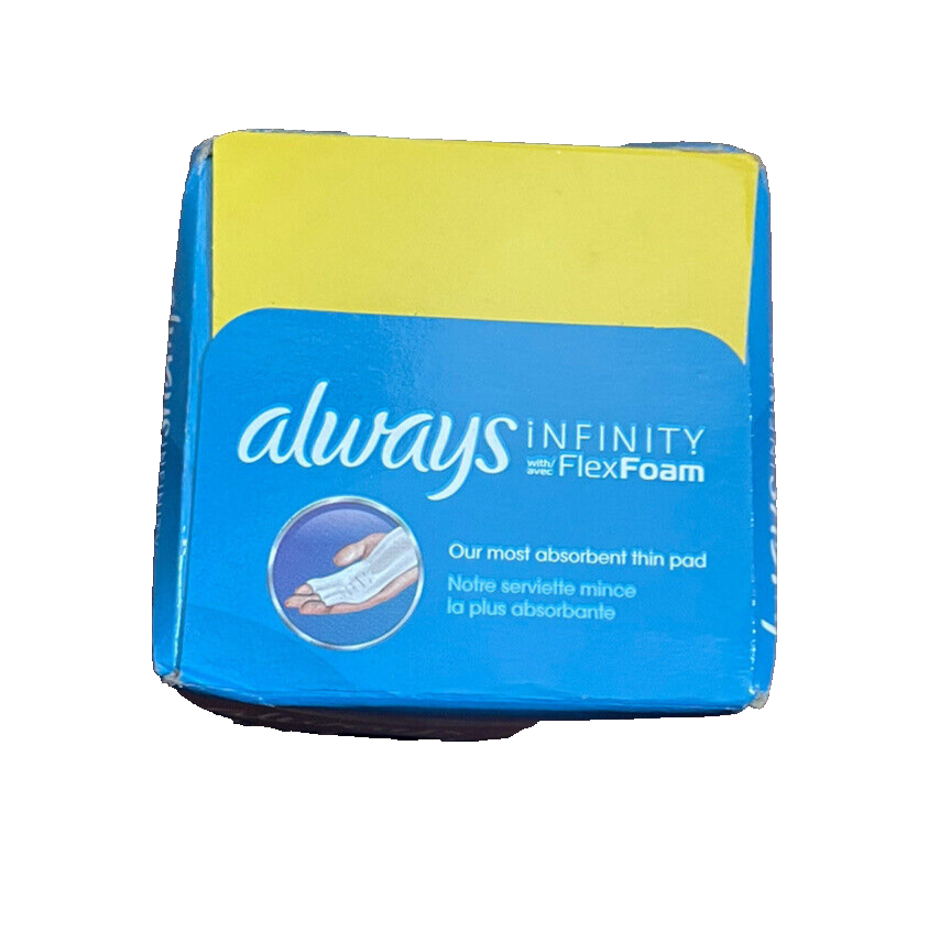 Always Infinity Flex Foam Pads, Unscented Size 1, 18 count, Box Is ...