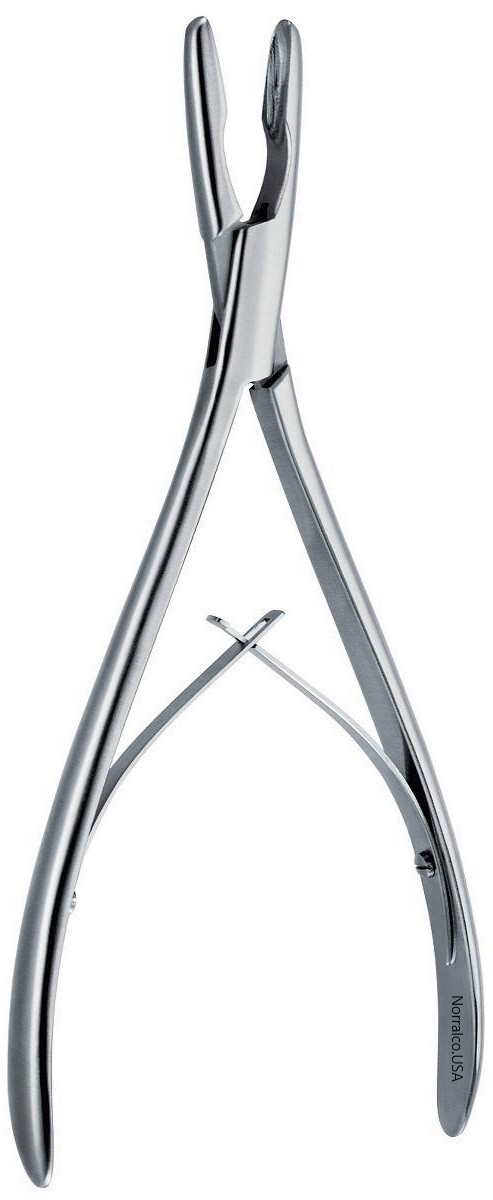 Adson Cranial Rongeur, 8", Straight Cup Jaws, 8 x 15 mm Bite, German ...