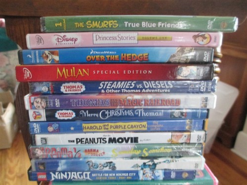 Disney Pixar Nick Jr Barbie etc dvd choice $1.99 each or 7 for $14 Free ...