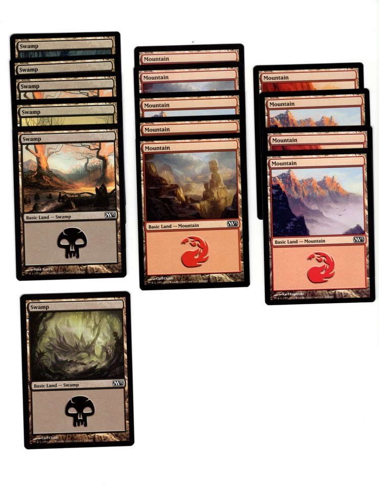 Red Black Pirates-60 Card Magic the Gathering Deck-MTG-Rares-RTP-Casual ...