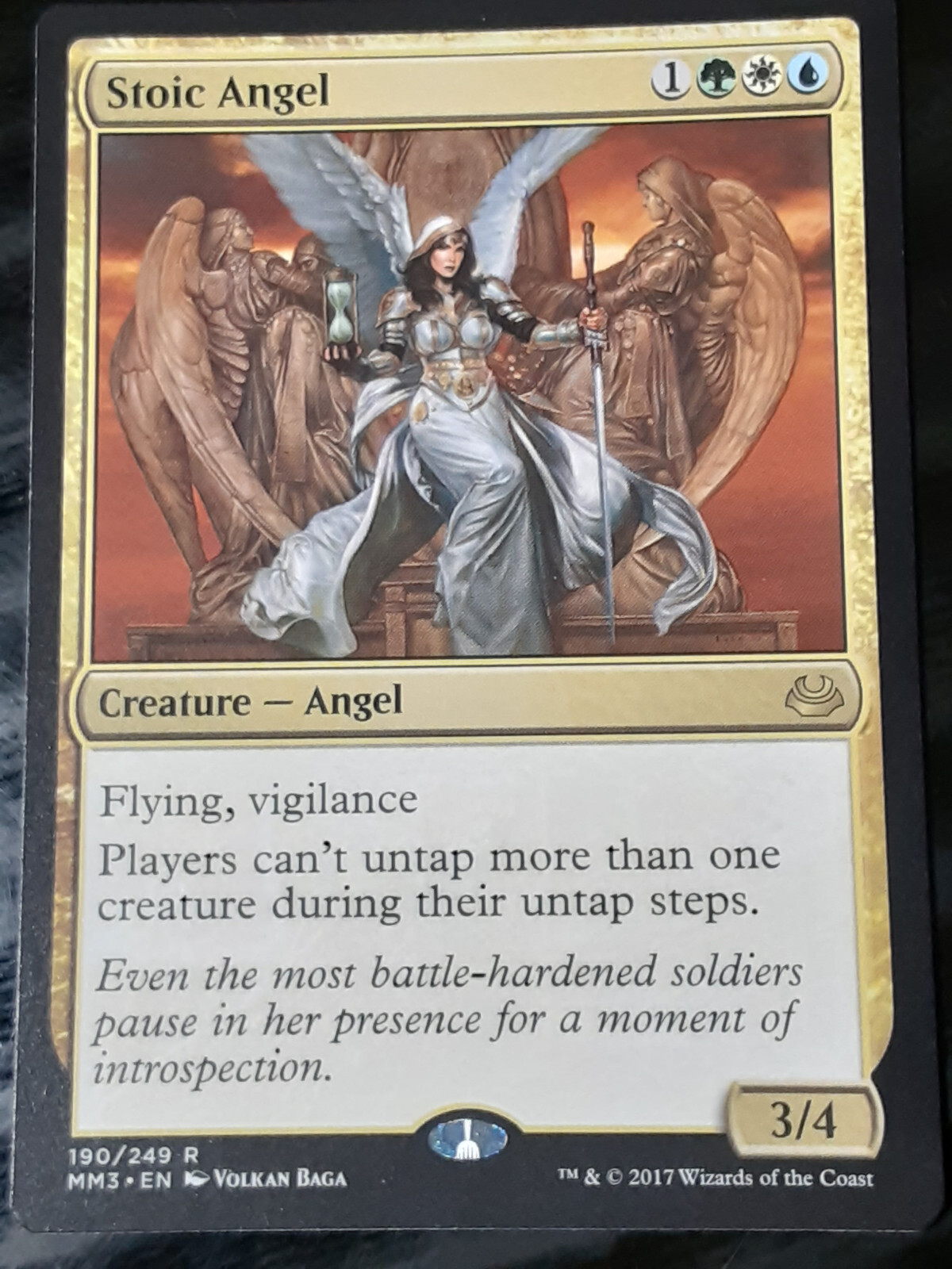 Stoic Angel x1 , Modern Masters 2017 , LP , MTG , FREE SHIPPING | eBay