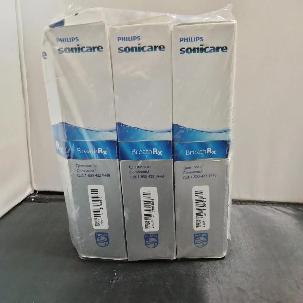 OT- 3 Tubes Philips SONICARE BreathRx Whitening Toothpaste 4oz ea EXP ...