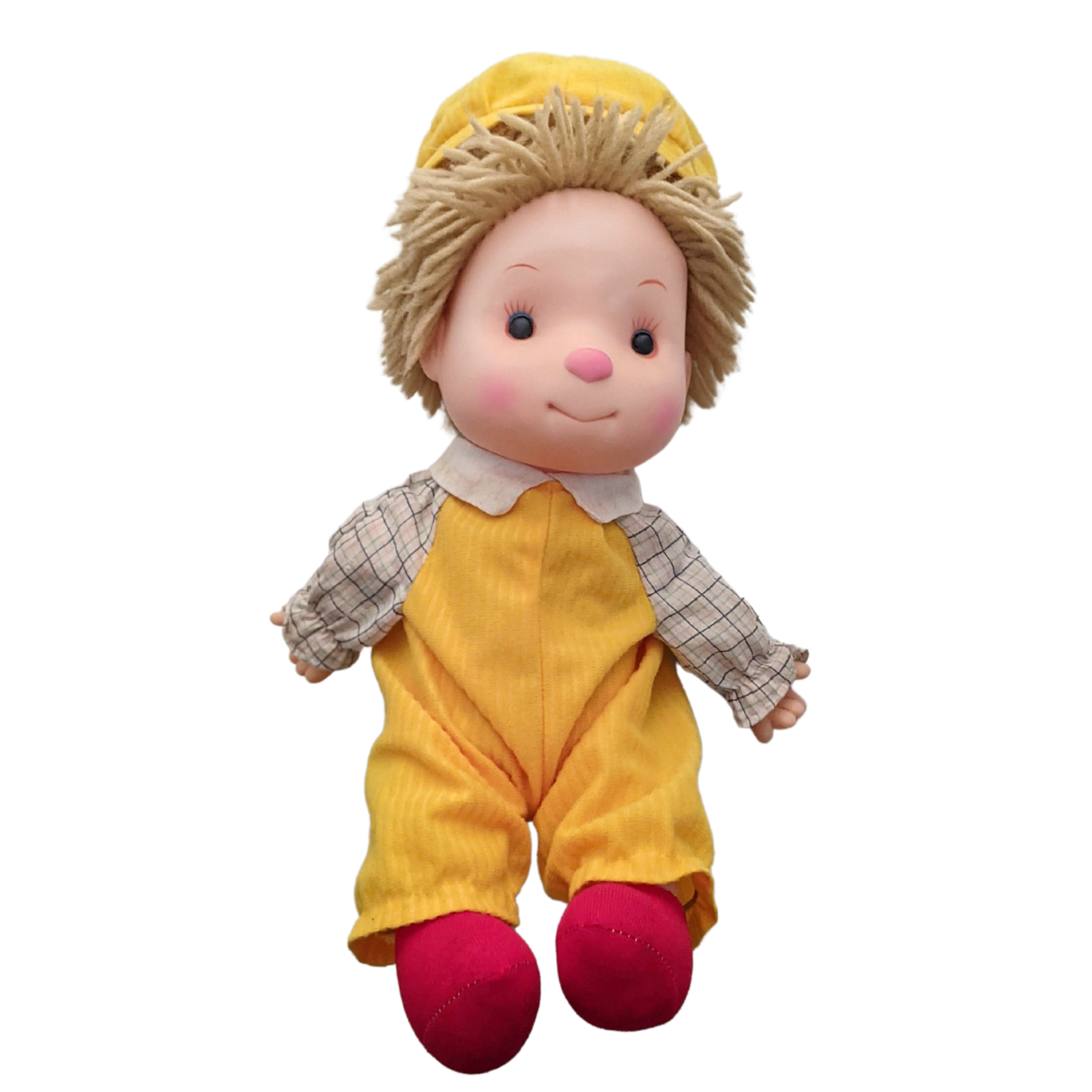 Vintage 1980s KOMFY KID Doll Boy・Astra Trading Corp・Comfy Toys 15” With ...