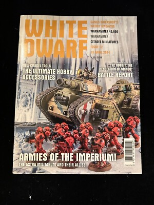 Games Workshop Warhammer 40K White Dwarf Weekly Magazine Issue 12 | eBay