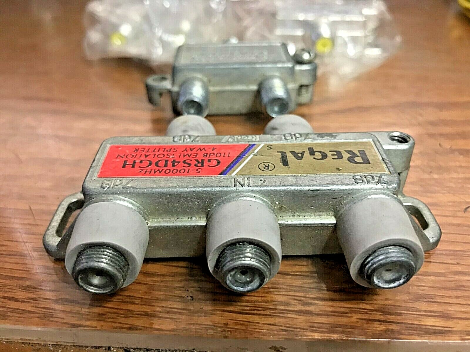 Lot of 4 Coaxial Splitters - (2) are NOS - (2) are used | eBay