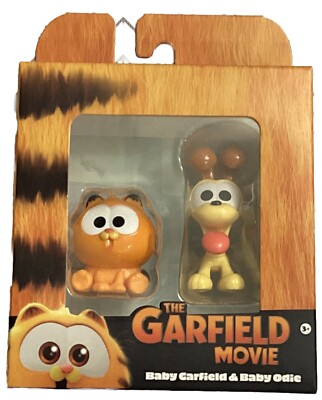 The Garfield Movie Baby Garfield & Baby Odie 2 Pk Collectible Figs.Free ...