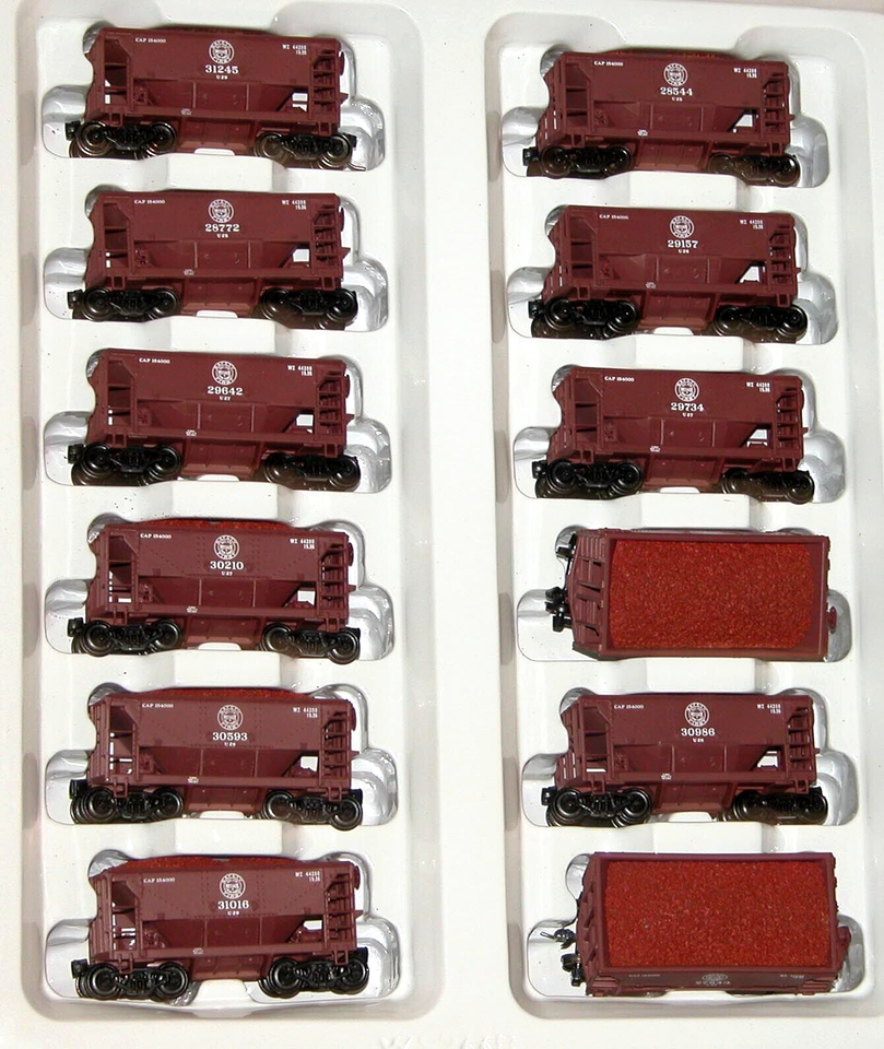 HO WALTHERS 932-4454 ORE CARS 12 PACK DULUTH MISSABE & IRON RANGE DMIR ...