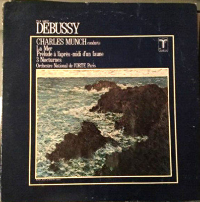 Debussy La Mer 3 Nocturnes Prelude Charles Munch Paris Vox Turnabout TV ...