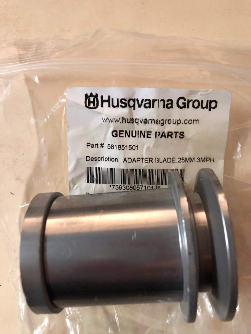 -581851501 25MM 5 STAR BLADE ADAPTOR & 22" Blade 587199603 POULAN ...