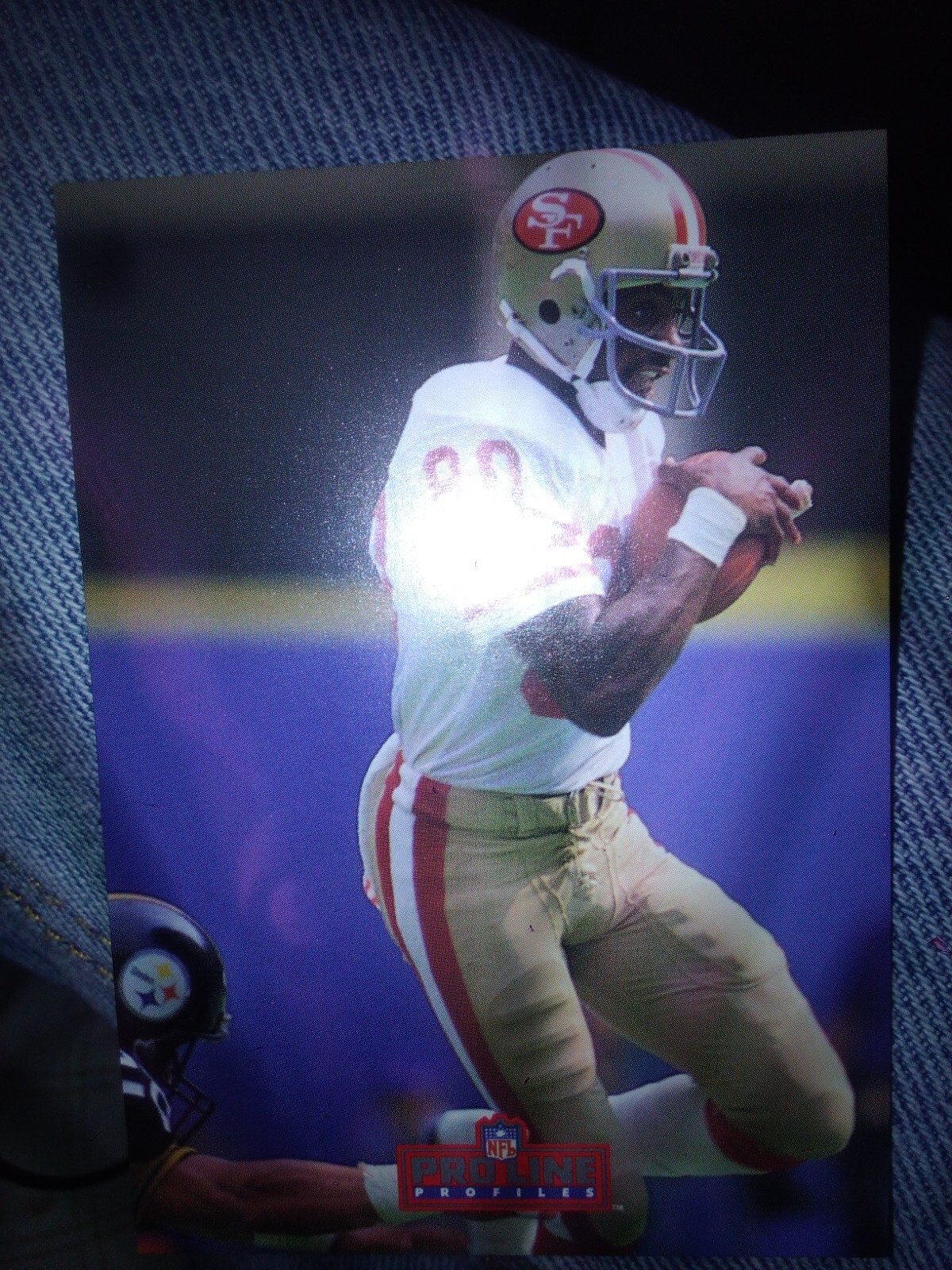 Jerry Rice 1992 Pro Line Profiles NFL Football Card 49ers Near Mint #48 ...