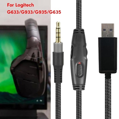 Enhanced Gaming Experience Cable for G633/G933/G935/G635 Headsets and ...