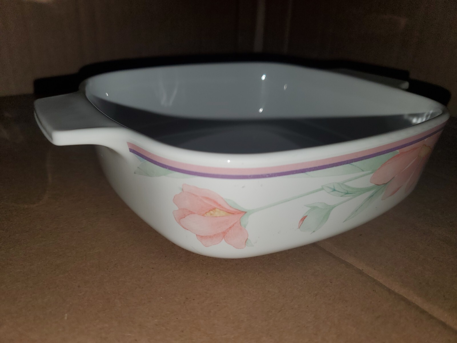 Corning Ware Peach Floral Flower A-1-B (No Lid) - Corningware Rare ...