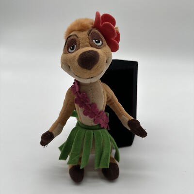 Disney The Lion King Timon Hula Girl Plush Disney 9In Hakuna Matata ...